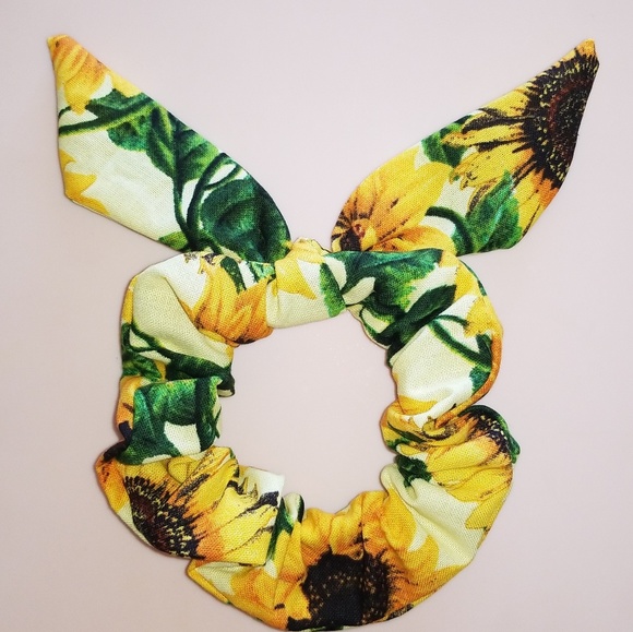Accessories | Sunflower Scrunchie | Poshmark